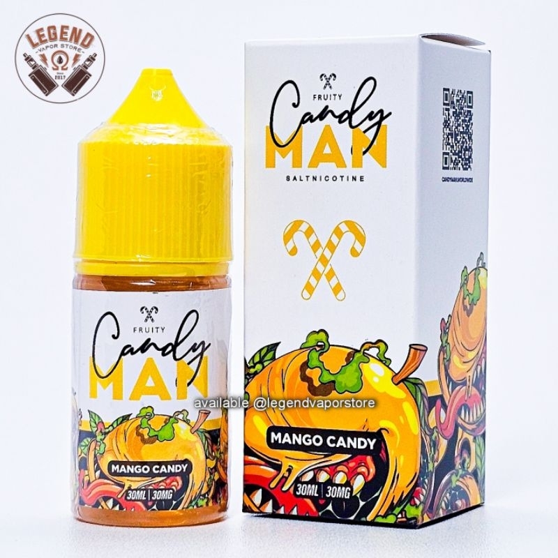 Jual SALT NIC - LIQUID CANDY MAN Mango Candy 30ML 30MG AUTHENTIC ...