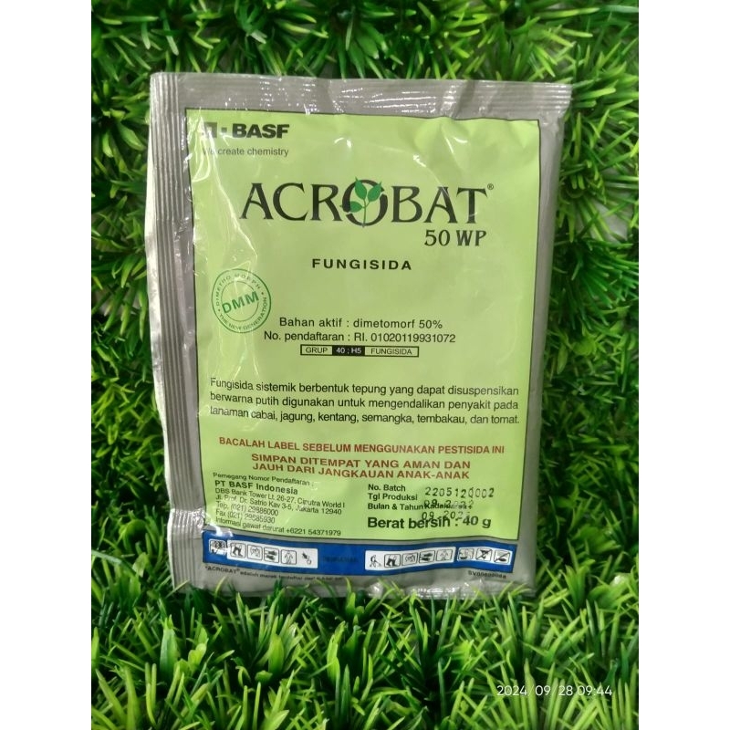Jual Fungisida ACROBAT 50WP Kemasan 40 gram | Shopee Indonesia