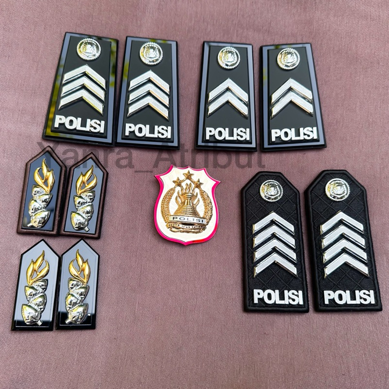 Jual Pangkat Briptu / Pangkat Brigadir / Pangkat Bripka / Pangkat ...