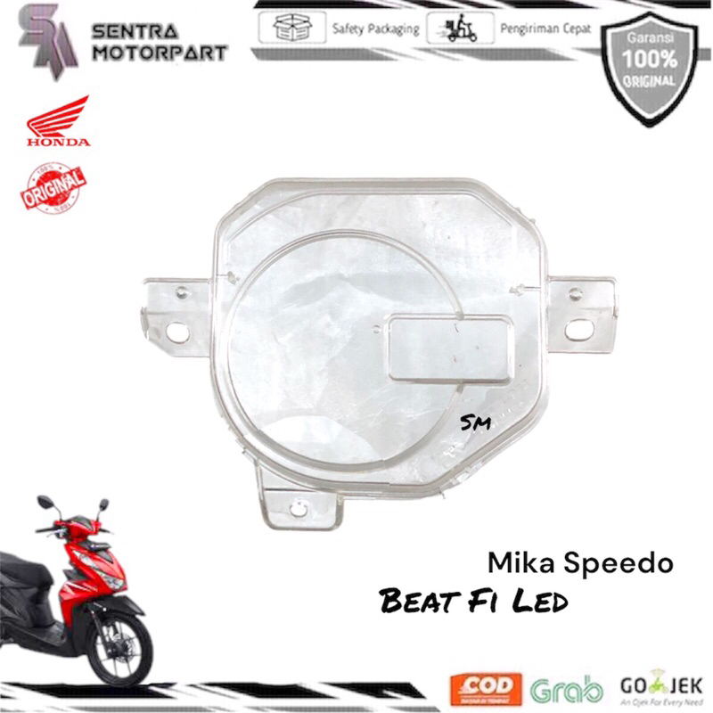 Jual Mika kaca speedo speedometer beat fi injeksi led beat deluxe ...