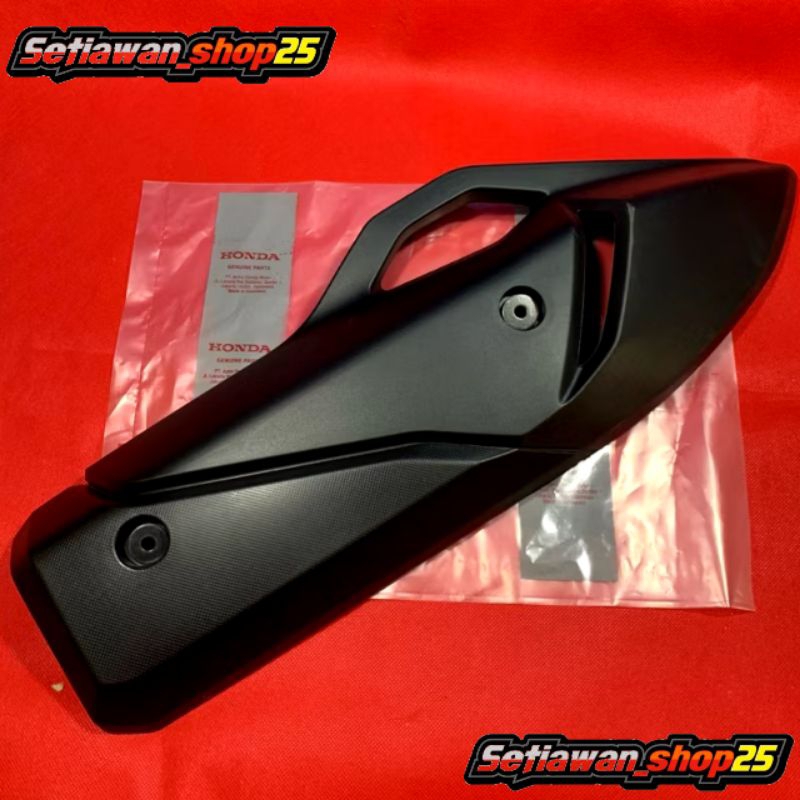 Jual ORIGINAL cover pelindung tutup tameng Knalpot Vario 160 PCX 160 2022 2023 2024 | Shopee ...