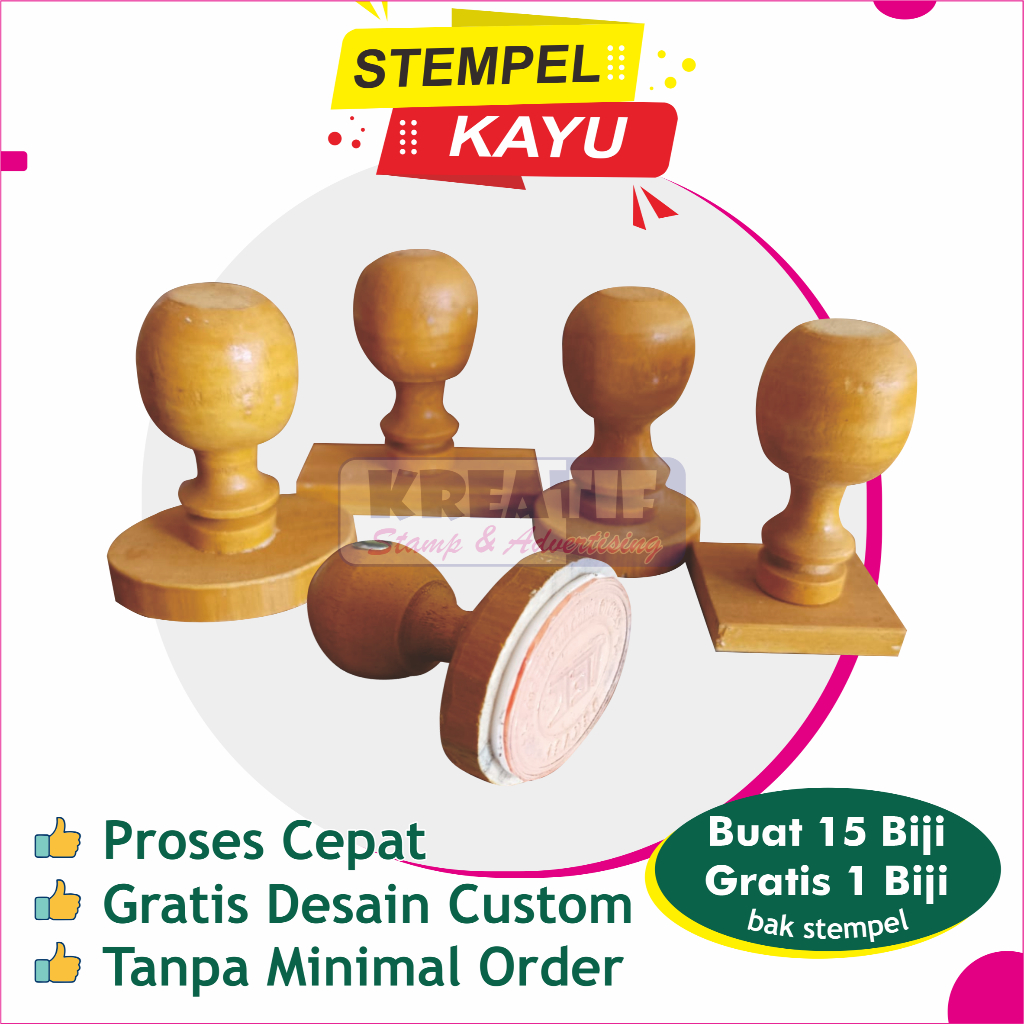 Jual Stempel Kantor Sekolah Nama Usaha Nama NIP Dokter Perawat Dinas ...