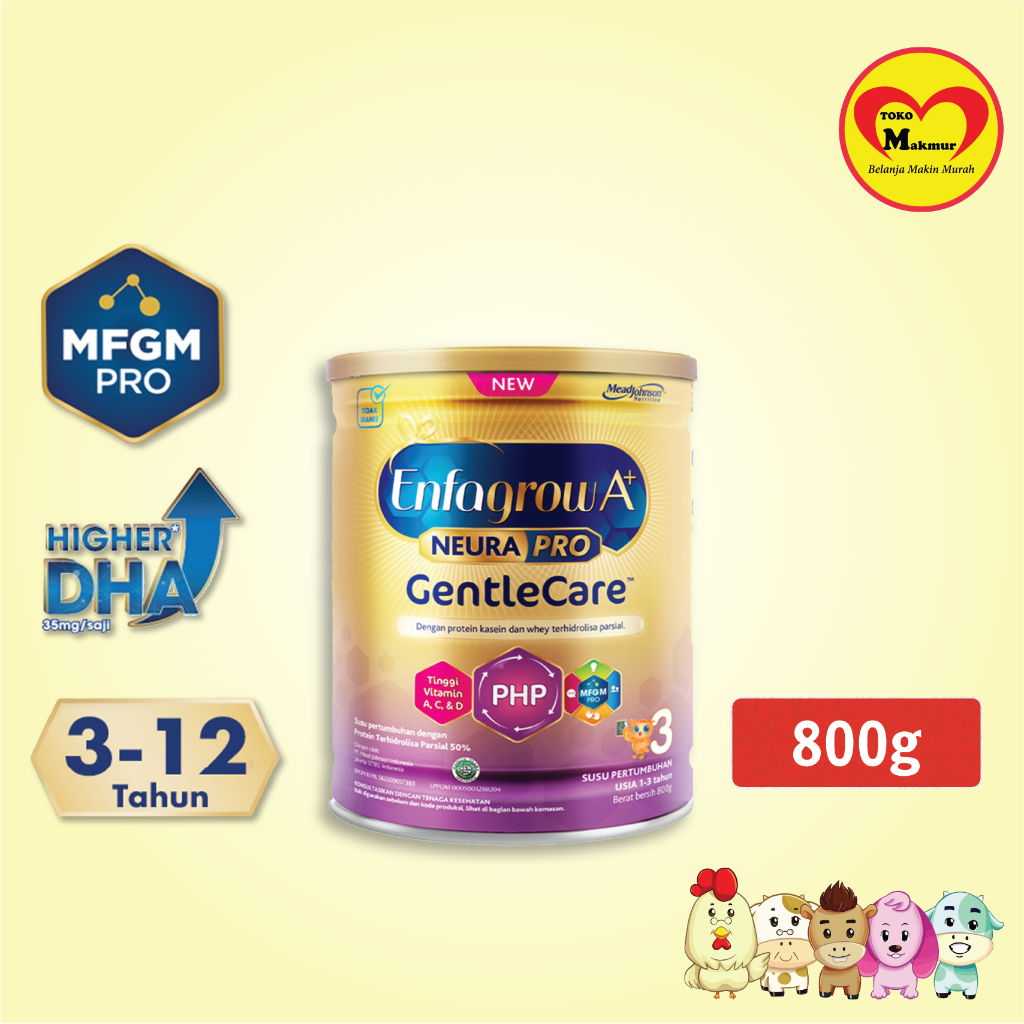 Jual Enfagrow A+ Gentle Care 800gr / Toko Makmur Pondok Jati | Shopee ...