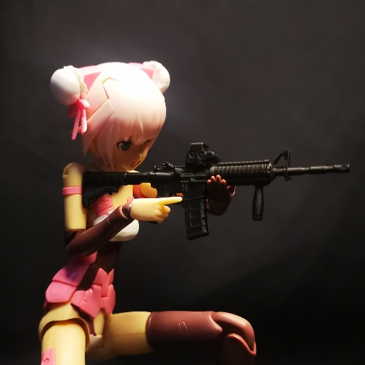 Jual M4 1/12 Kitbash 39 Fragment Acc Figma Action Figure Little Armory ...