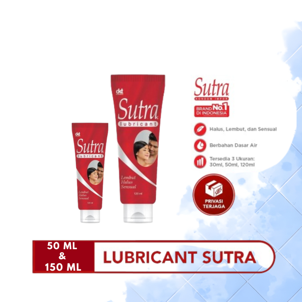 Jual Sutra Lubricant 30ml & 50ml | Sutra Lubricant Gel | Pelumas Sutra ...