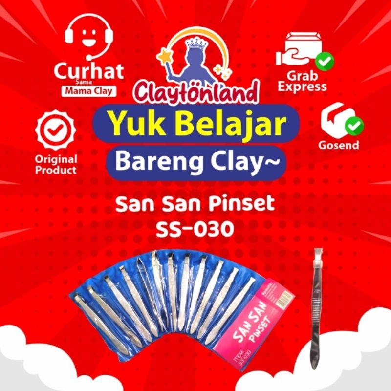 Jual (1pcs) Pinset Alat Penjepit San San Bulu Hidung Alis Jenggot ...