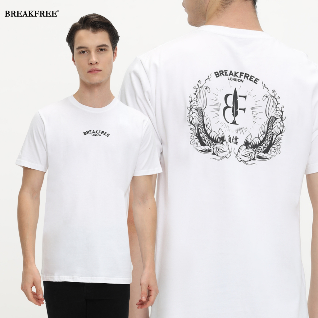 Jual Breakfree T-Shirt | Kaos Pria Wanita Lengan Pendek Katun ...