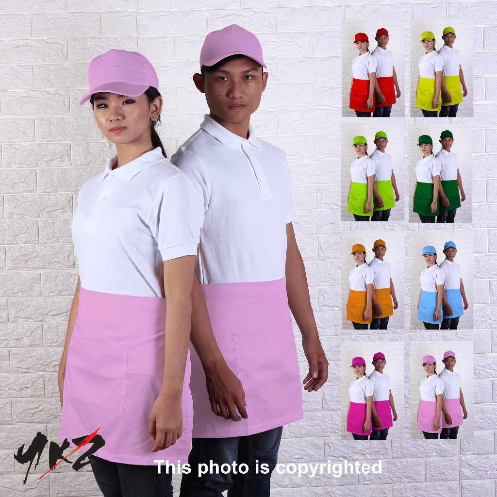 Jual celemek setengah badan, celemek masak, apron masak ,celemek ...