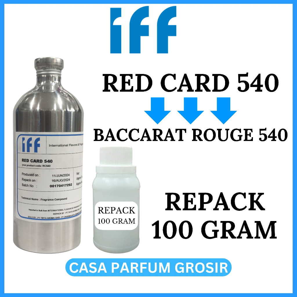 Jual (REPACK 100 GR) RED CARD BY IFF SEARAH BACCARAT.KEMASAN REPACK 100 ...