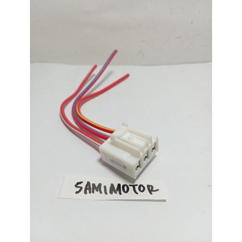 Jual kabel soket kiprok ecu ecm acg spull spul pin 3 female yamaha ...