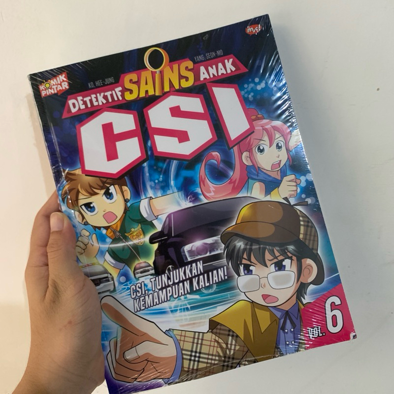 Jual BUKU KOMIK Detektif anak CSI/ Detektif sains anak/6 / buku ...