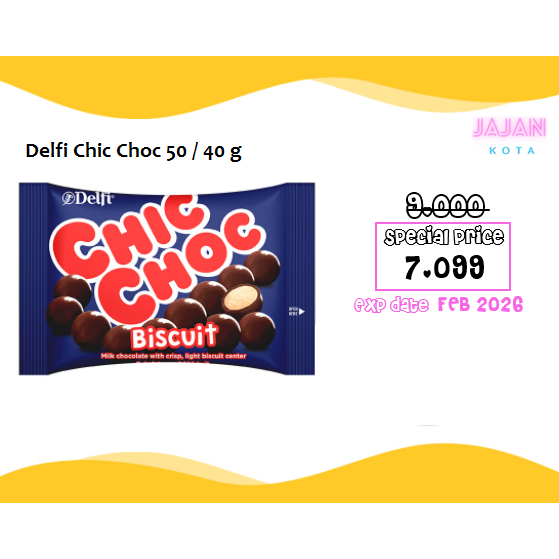 Jual Chic Choc Delfi 40 gram | Shopee Indonesia