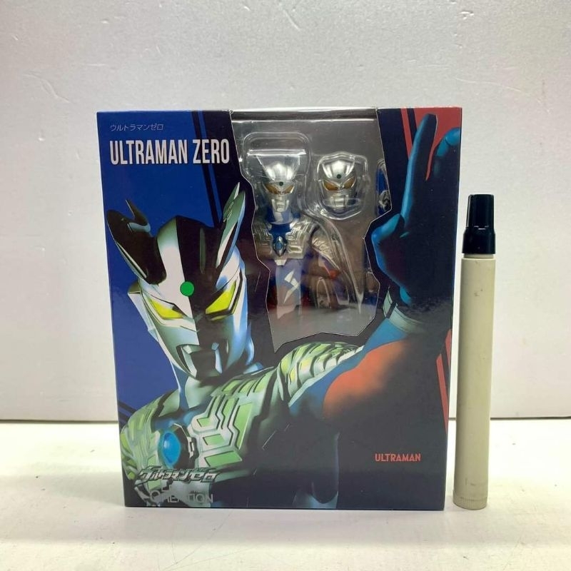 Jual mainan action figure ultraman zero shf recast legend creation ...