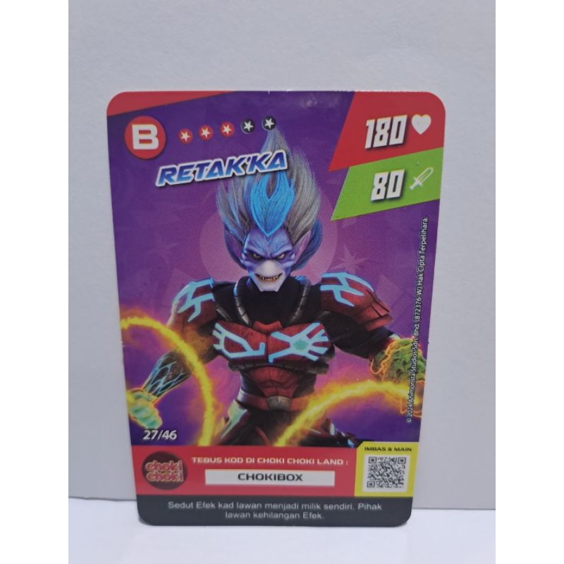 Jual Monsta Galaxy Card | Pek Choki-Choki | Edisi Villain Boboiboy +BONUS CHOKI CHOKI | Shopee ...