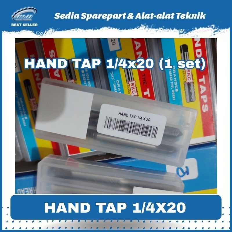 Jual HAND TAP 1/4x20 1 SET (3 PCS) | Shopee Indonesia