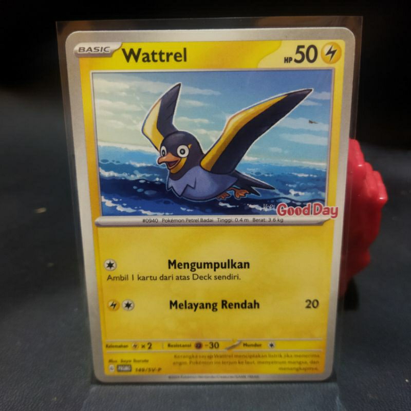 Jual Wattrel Good day promo card original Pokemon TCG Indonesia ...