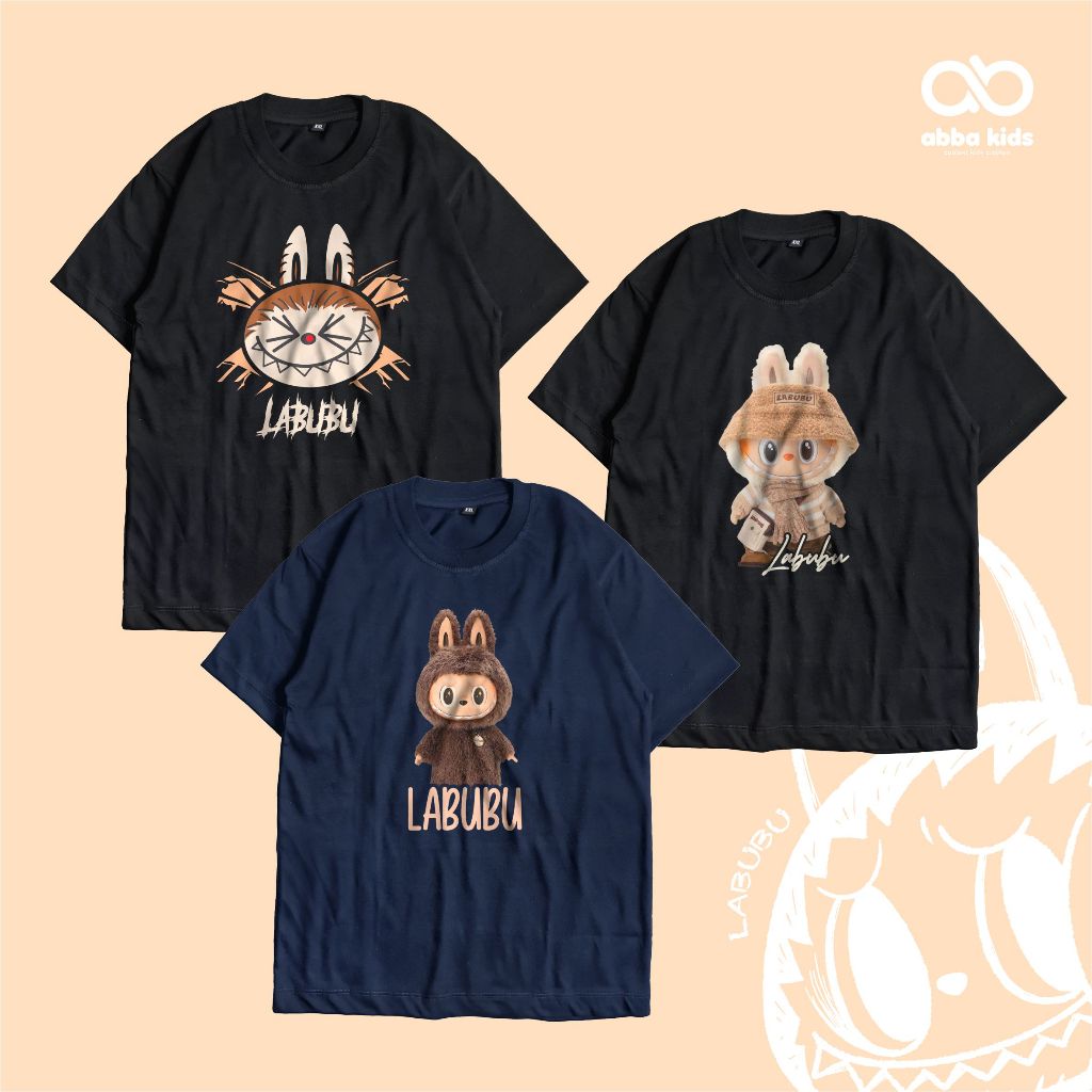 Jual ABBA KIDS - T-shirt Anak - unisex - Boneka Labubu | Shopee Indonesia