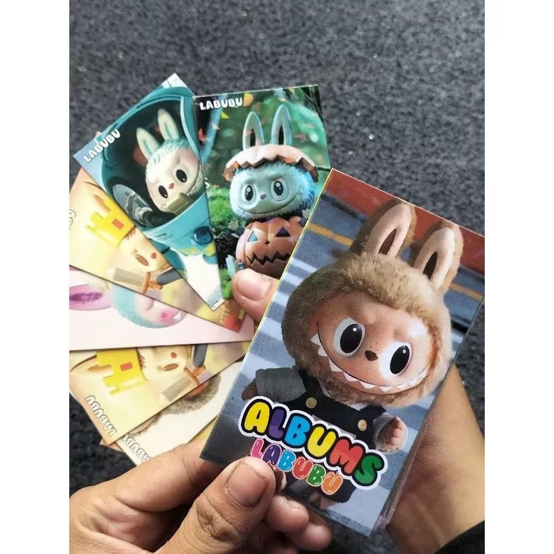 Jual Kartu Labubu 1 Album + 10 Photo Labubu / Photo Card Labubu+album ...