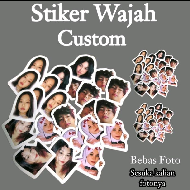 Jual sticker wajah custom | Shopee Indonesia