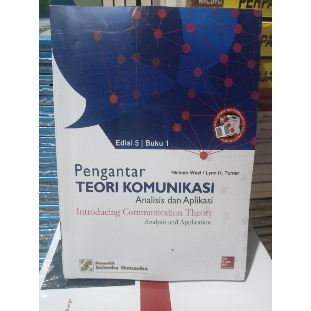 Jual Pengantar Teori Komunikasi Edisi Kelima Buku I by. Richard - Turner | Shopee Indonesia