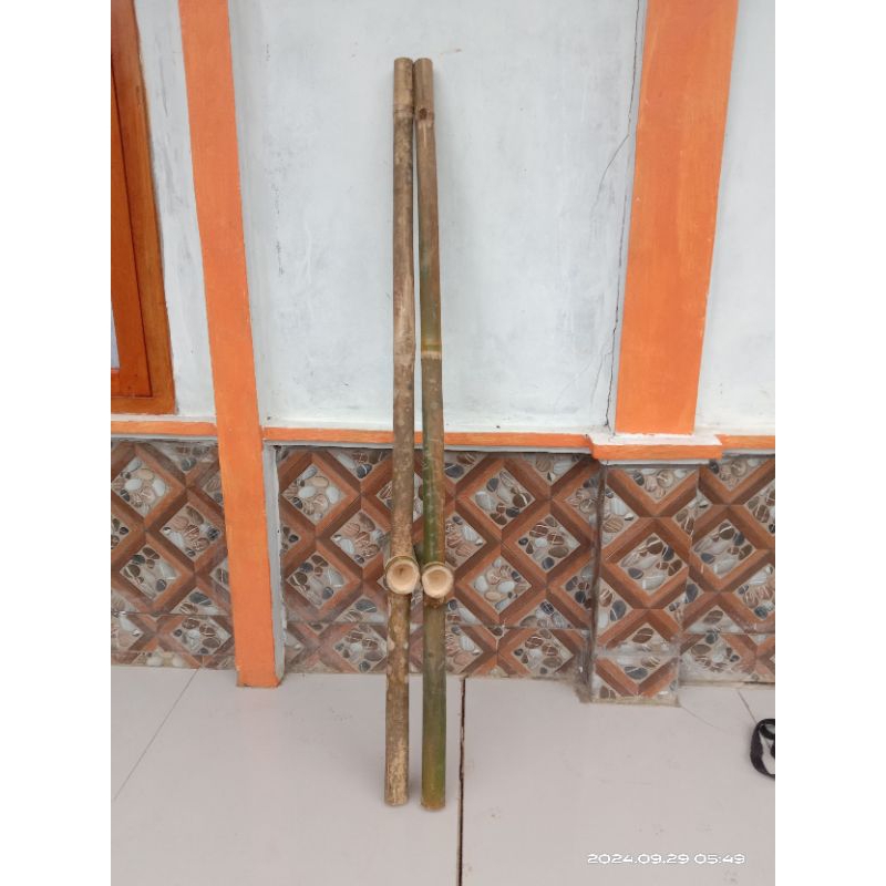 Jual mainan tradisional anak egrang bambu / lomba egrang bambu ...