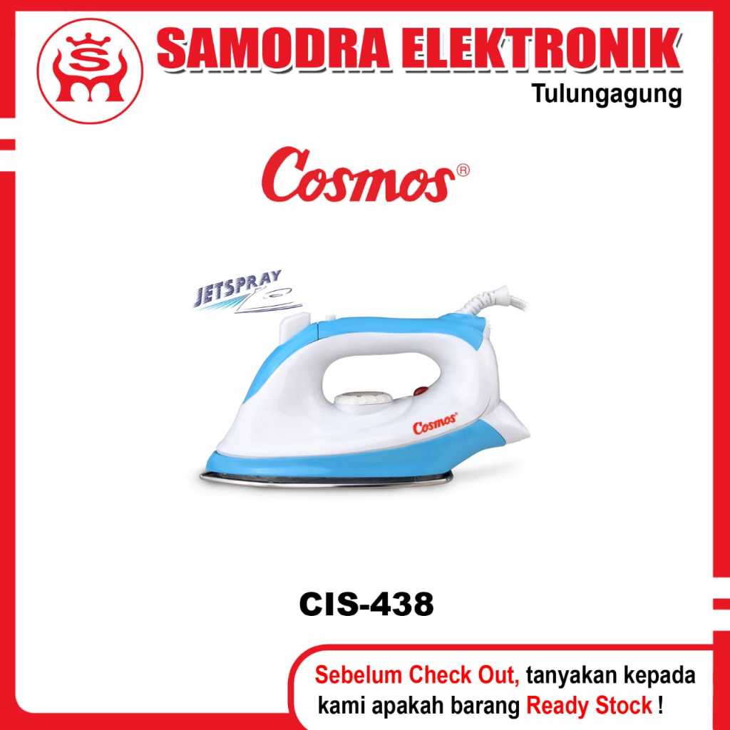 Jual Setrika COSMOS CIS-438 | Setrika Jetspray Cosmos | Shopee Indonesia