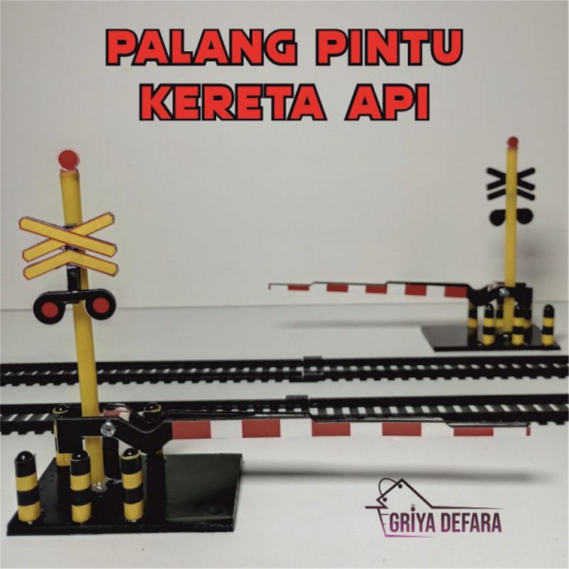 Jual GRIYADEFARA PALANG PINTU KERETA API INDONESIA | Shopee Indonesia