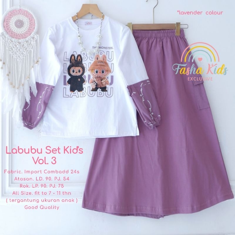 Jual LABUBU SET KIDS VOL.3 BY FASHA ORIGINAL TERMURAH | Shopee Indonesia