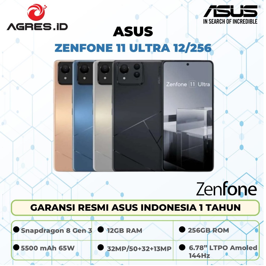 Jual Asus Zenfone 11 Ultra 12GB 256GB Snapdragon 8 Gen 3 Garansi Resmi ...