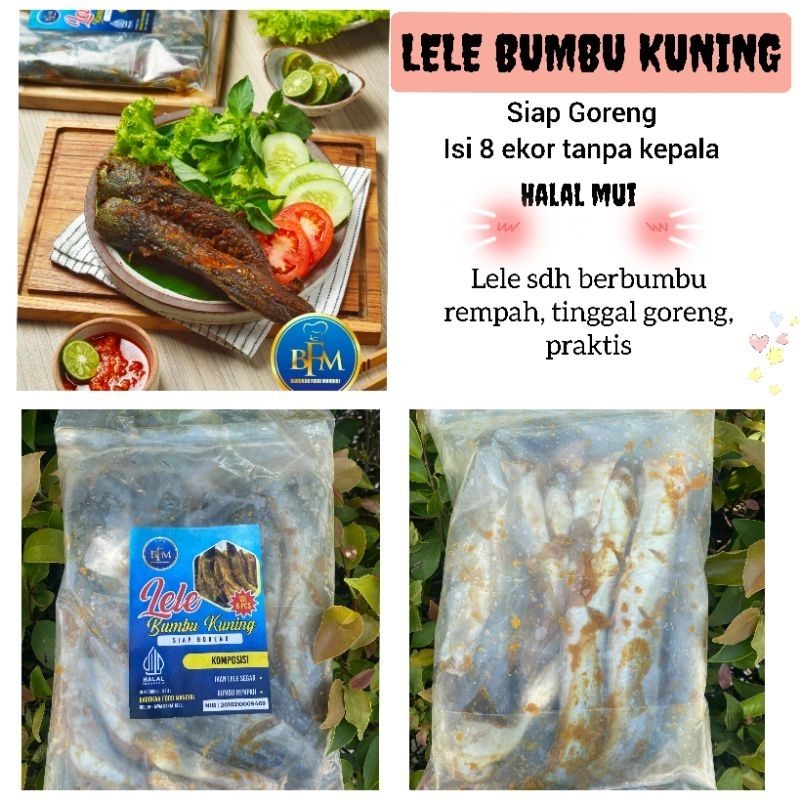 Jual Lele Bumbu Kuning Frozen isi 8 | Shopee Indonesia
