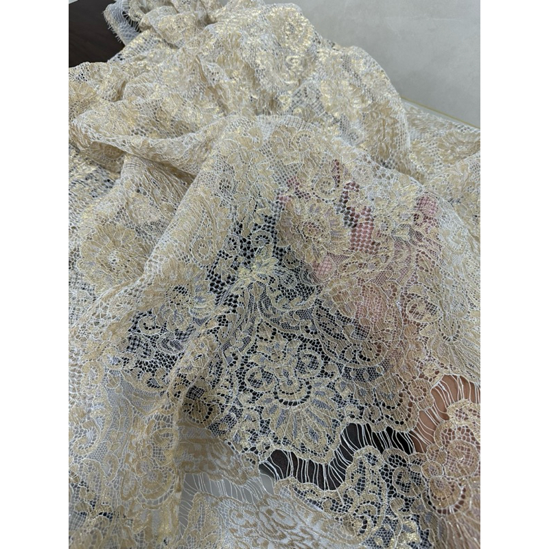 Jual Italy Lace La Fleur 2,6met Outline laminate | Shopee Indonesia