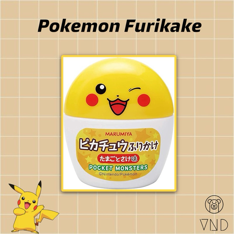 Jual Marumiya Pokemon Furikake with Container ORI Japan | Shopee Indonesia