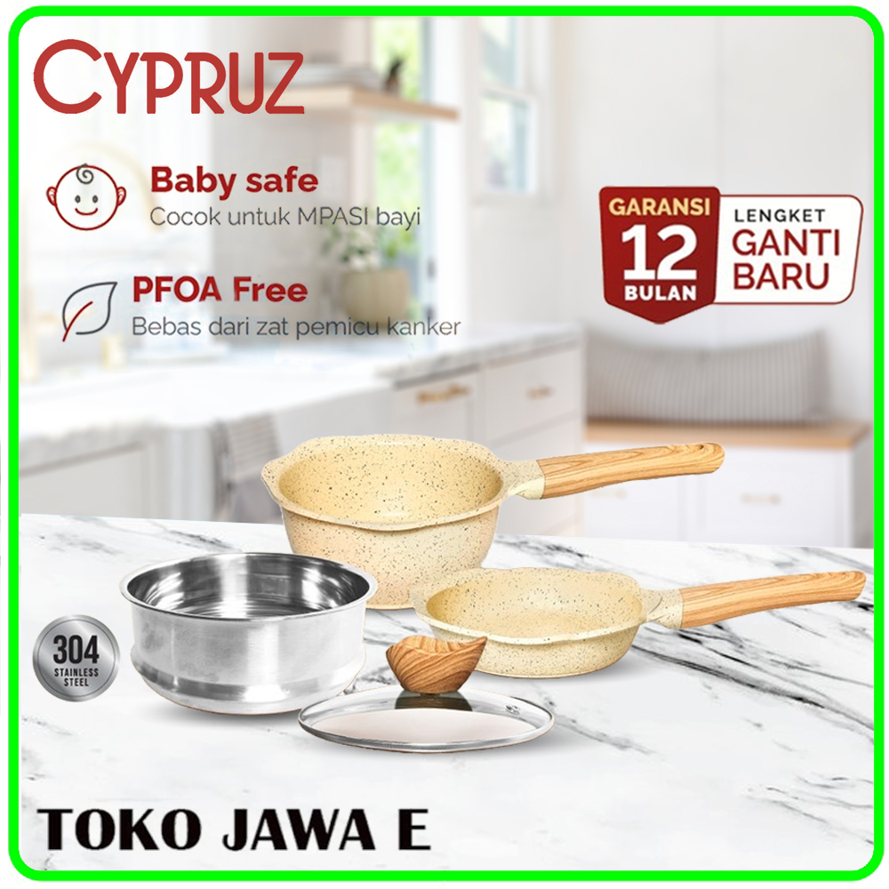 Jual PANCI SET CYPRUZ PI 0975 Cookware Granite Diecast Baby Collection ...