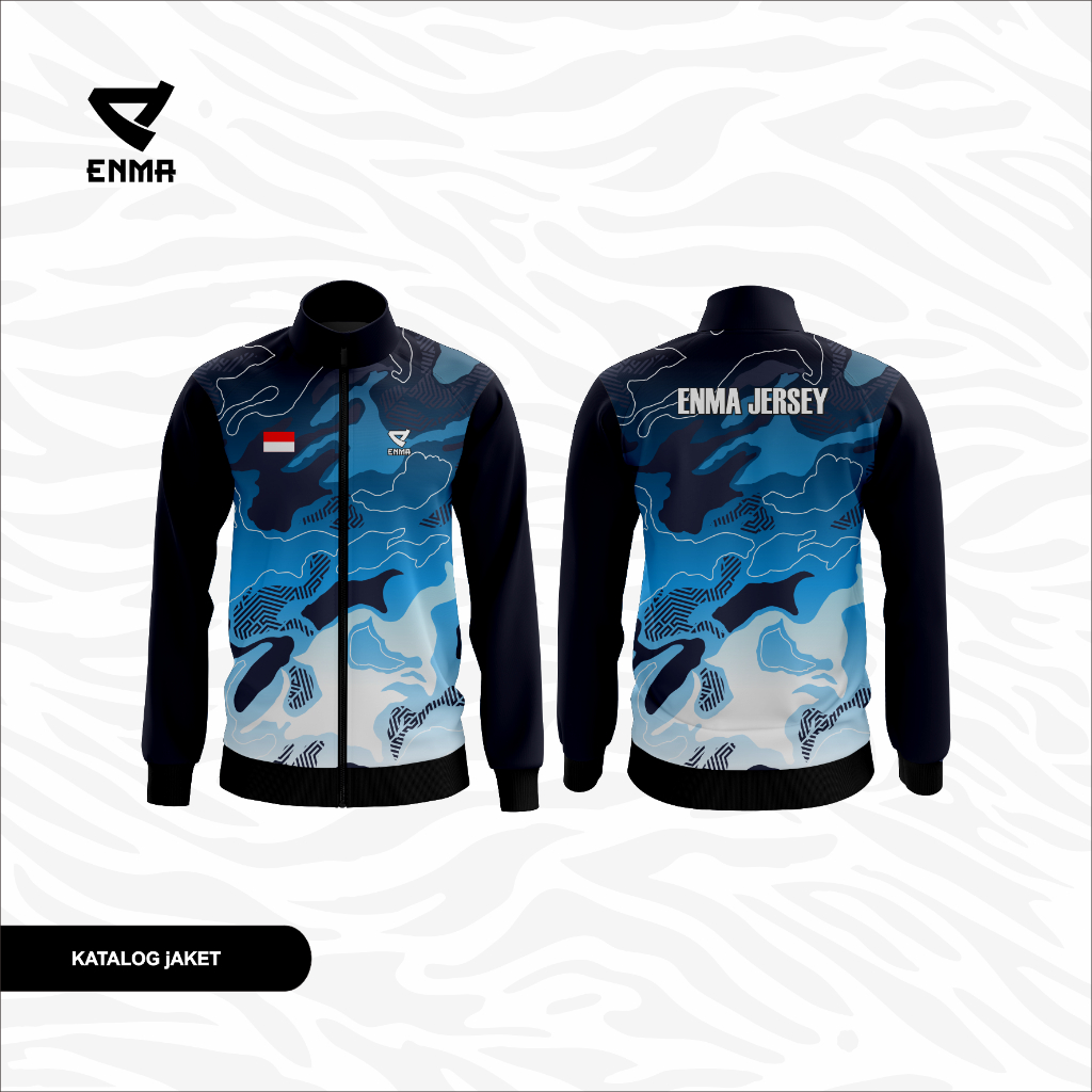 Jual Jaket TrackTop Olahraga Pelatih/Player free custom desain bebas ...