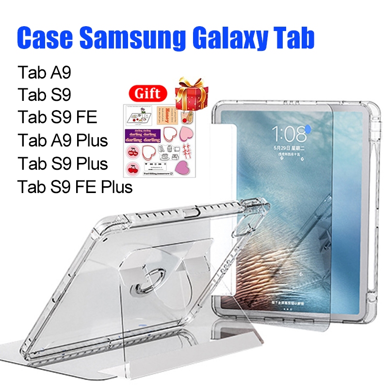 Jual Casing Samsung Galaxy Tab A9/A9 Plus 720° Rotate Flip Case S9/S9 ...
