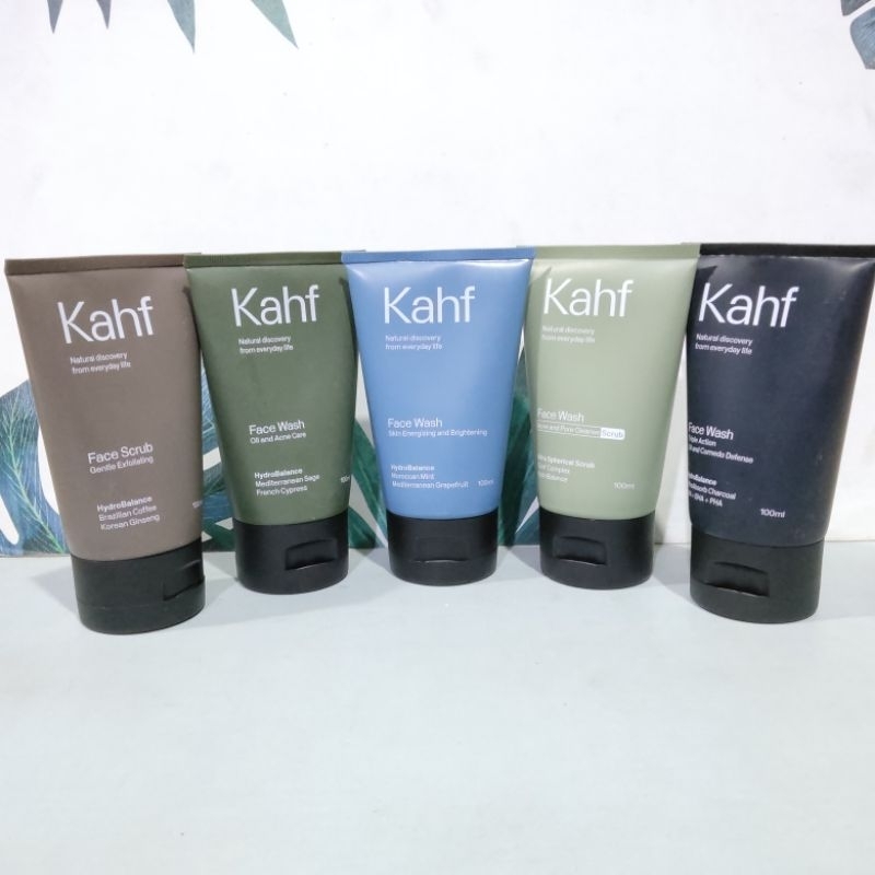 Jual Kahf facial wash 100ml/Kahf 100ml/Kahf/Khaf men 100ml/Sabun muka ...