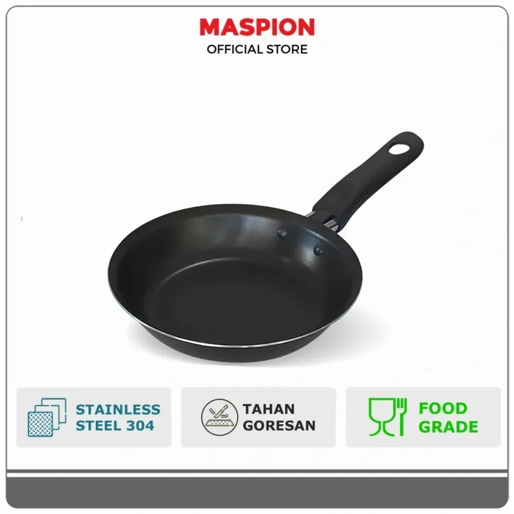 Jual Frypan Maspion Prisma 18cm Anti Gores Stainless Fry Pan ...