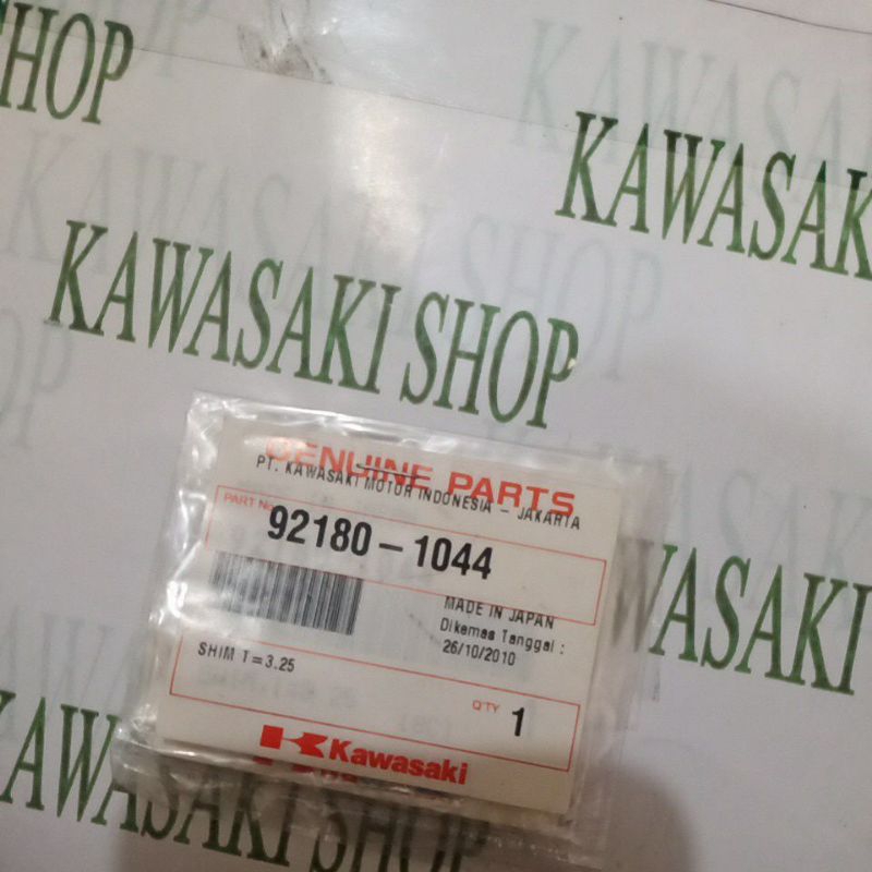 Jual shim sim klep ninja 250 karbu ninja 250 fi ninja rr mono original ...