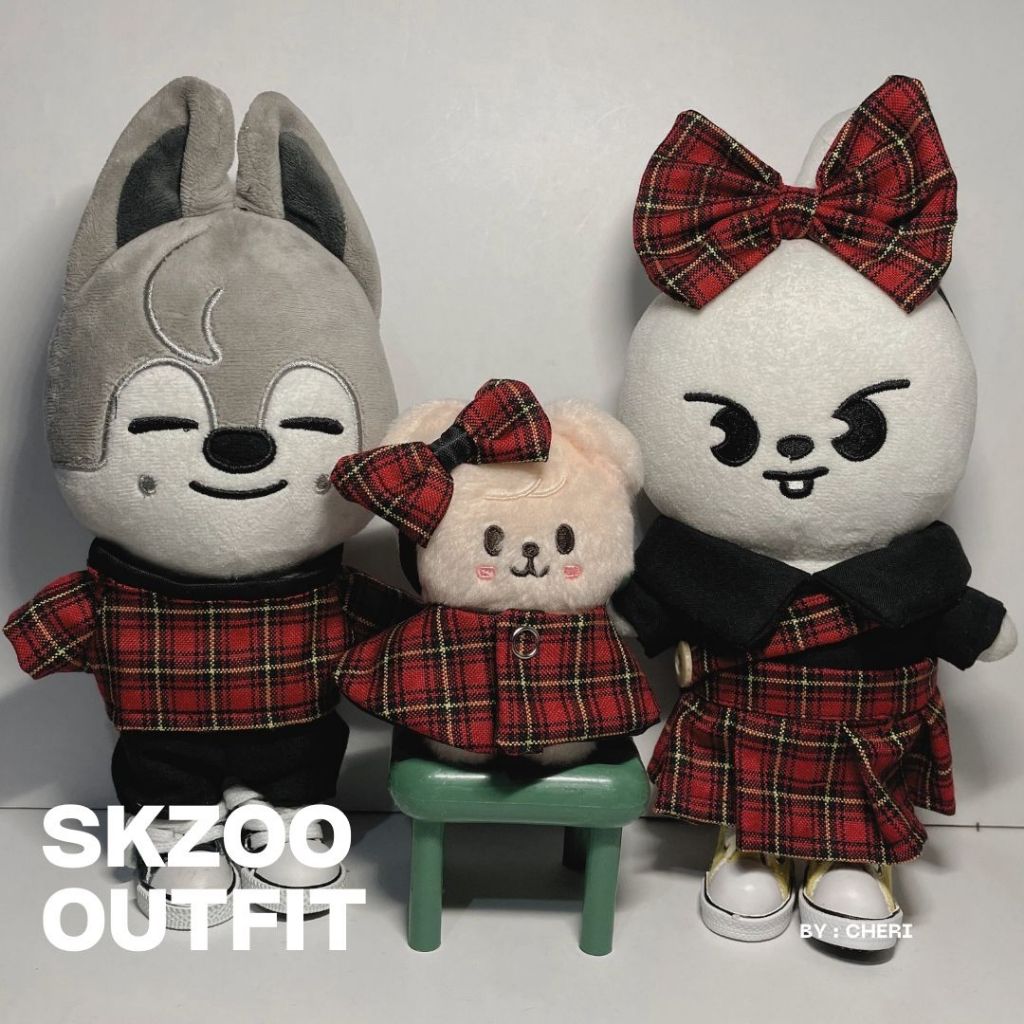 Jual SKZOO OUTFIT DOMINATE 20CM 10CM Baju Boneka Stray Kids Wolfchan ...