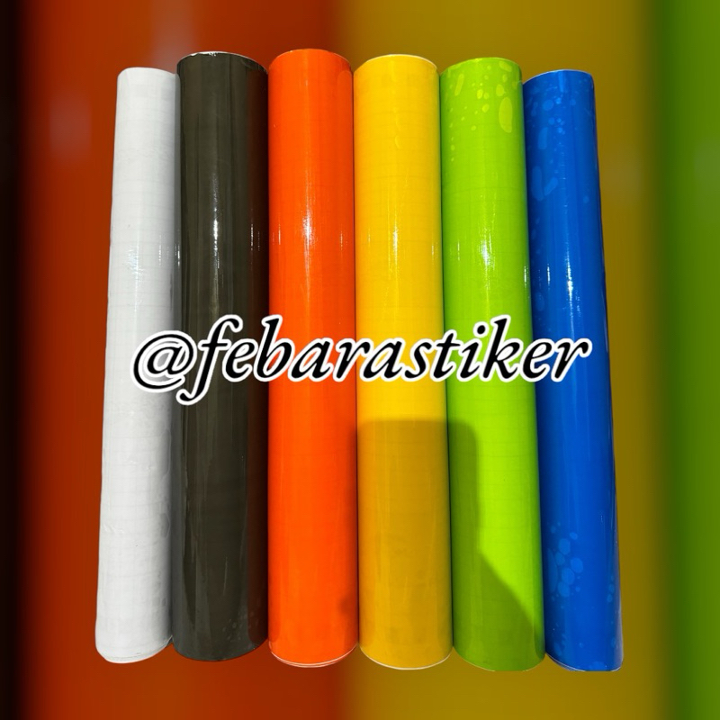 Jual Stiker Skotlet Transparan Tembus L45cm x P50cm | Shopee Indonesia