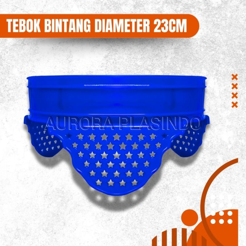 Jual TEBOK PLECI DIAMETER 23CM MOTIF BINTANG | Shopee Indonesia