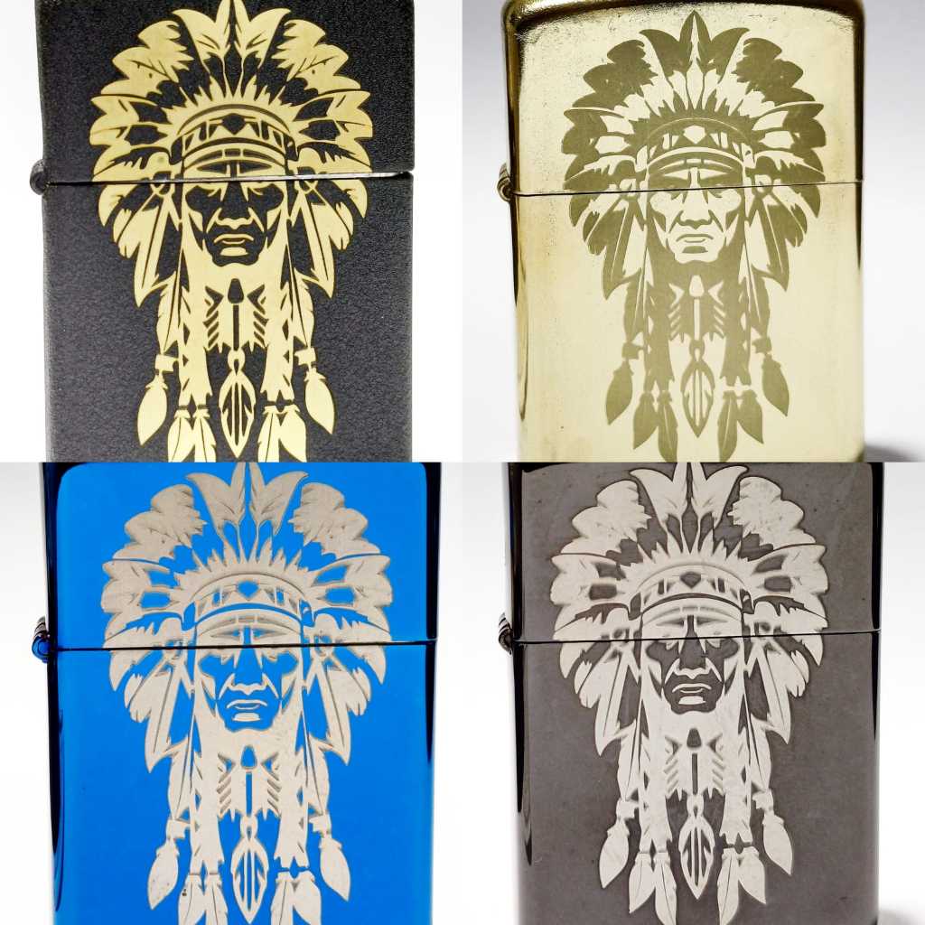 Jual korek api classic motif grapir satu suara original bahan kuningan ...