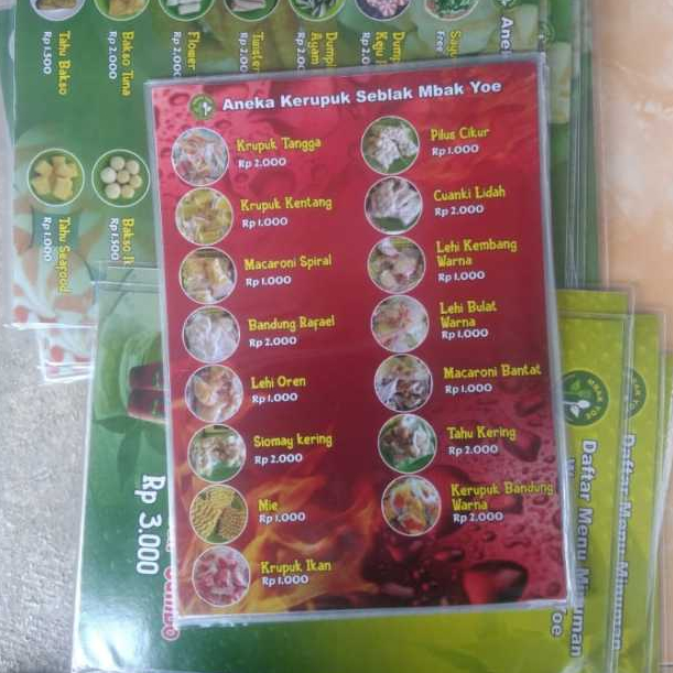 Jual Cetak Daftar Menu Laminating Gratis Desain Kertas Tebal Ukuran ...