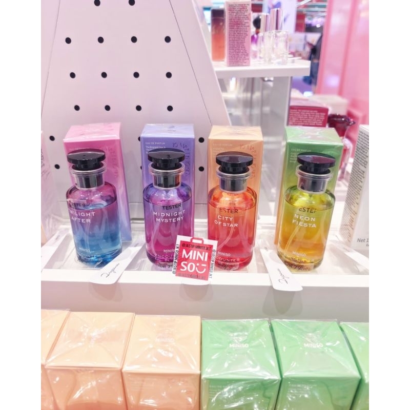 Jual MINISO 🆕 Parfum EDP ENCOUNTER (50ml) NEON FIESTA / CITY OF STAR ...