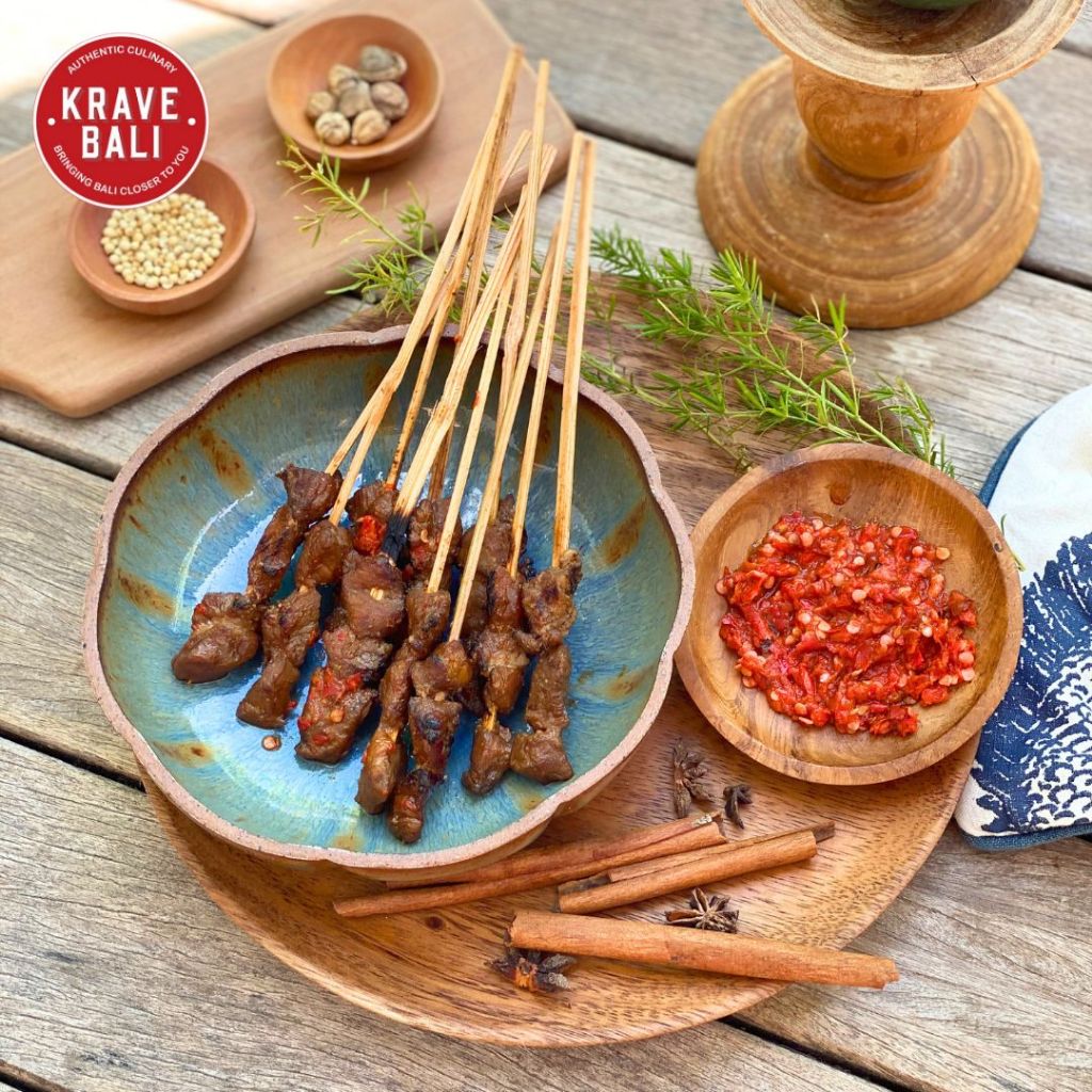 Jual Sensasi Bali di Rumah! Sate Babi Plecing Arjuna (150g) dari KRAVE ...