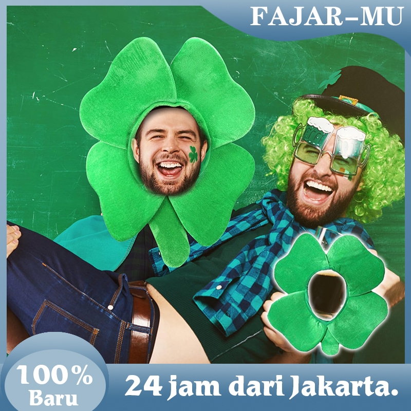 Jual Topi Cosplay Topi Hijau Green Leprechaun St. Patrick's Day Hat ...