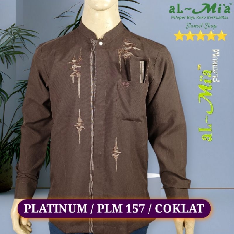 Jual Koko Al-Mia PLATINUM 157 Ukuran L | Shopee Indonesia