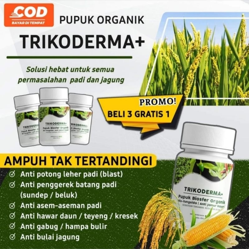 Jual PUPUK TRIKODERMA+ BELI 3 GRATIS 1!!!Bio-Fungisida-Tricoderma Plus ...