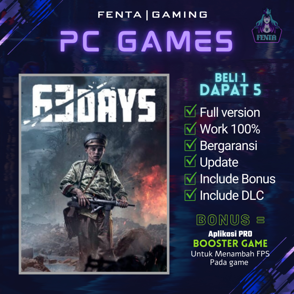 Jual 63 DAYS - GAME PC - GAME LAPTOP | Shopee Indonesia