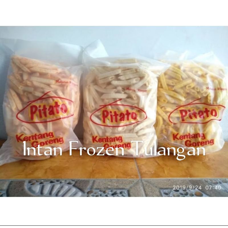 Jual [TERMURAH]Pitato Snack Kentang Goreng 250gr ecer | Shopee Indonesia